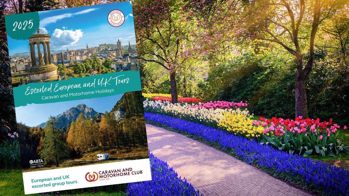 European & UK Tours Brochure 2025 | The Caravan Club