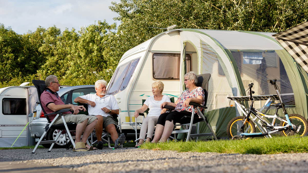 Pitch up and stay together! | The Caravan Club