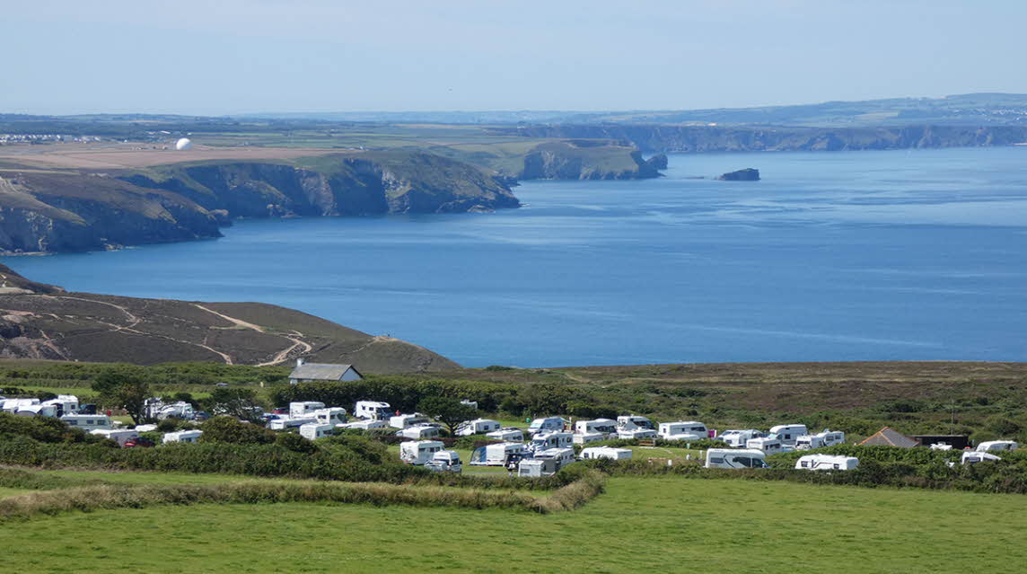 St Agnes Beacon Cornwall Club Campsite | The Caravan Club