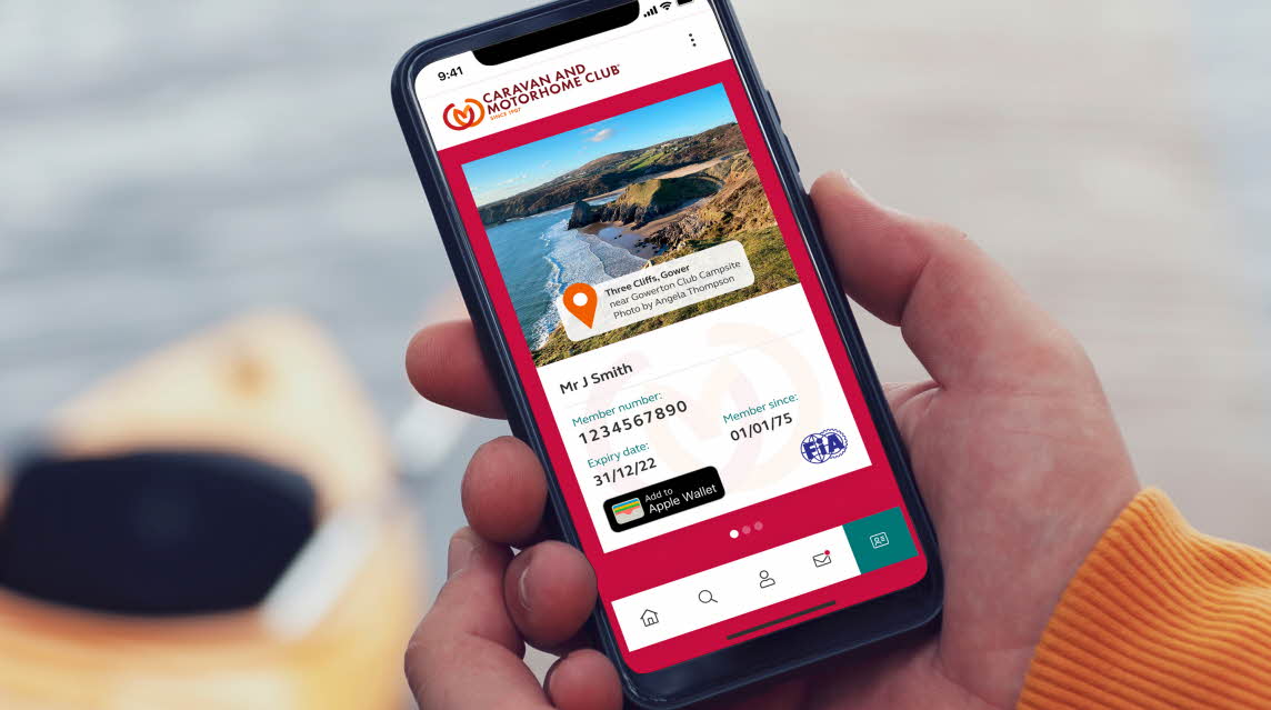 Discover your new Club App | The Caravan Club