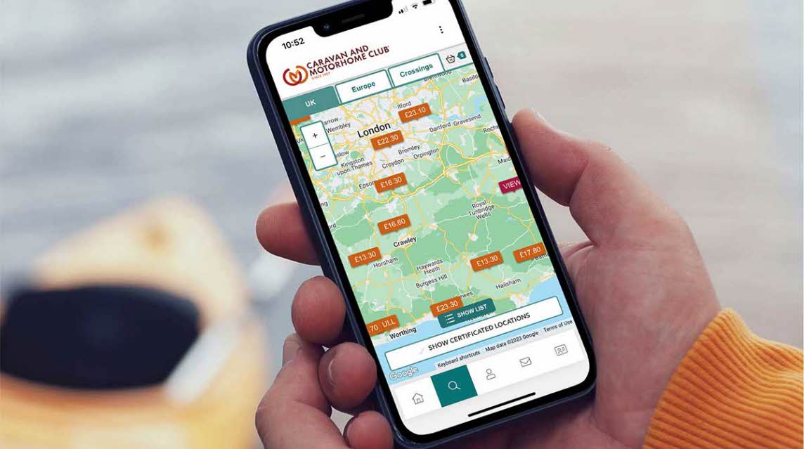 Discover your new Club App | The Caravan Club