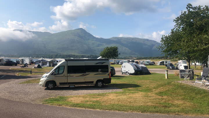 North Ledaig Campsite | The Caravan Club