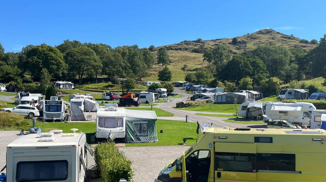 Park Cliffe Windermere Camping and Caravan Park | The Caravan Club
