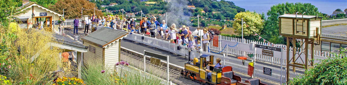 Pecorama Pleasure Gardens & Steam Trains | 50% discount | The Caravan Club