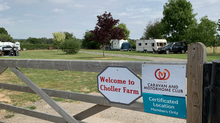 Choller Farm Certificated Location | Caravan and Motorhome Club
